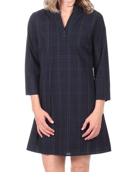 Duffield Lane | Dresses | New Duffield Lane Adair Dress In Blackwatch ...